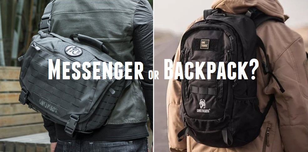 MESSENGER OR BACKPACK? – OneTigris Tactical