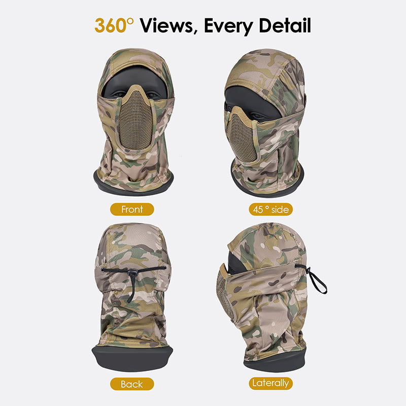 OneTigris Ninja Style Full Face Airsoft Mask – OneTigris Tactical