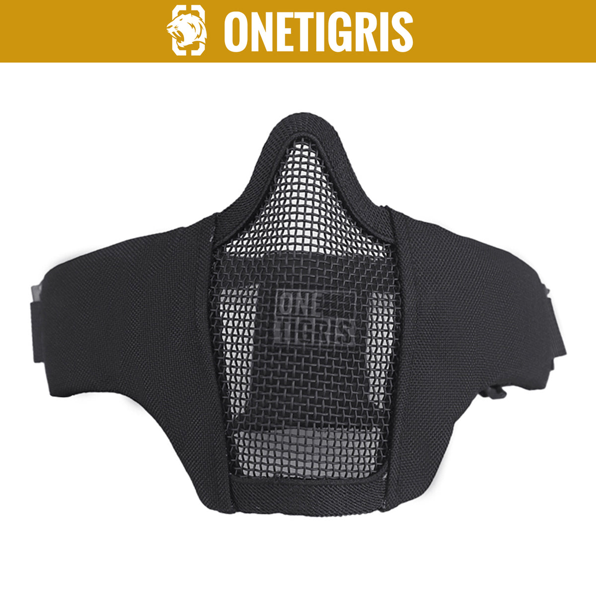 OneTigris Tactical Foldable Half Face Mask | Airsoft Lower Face ...